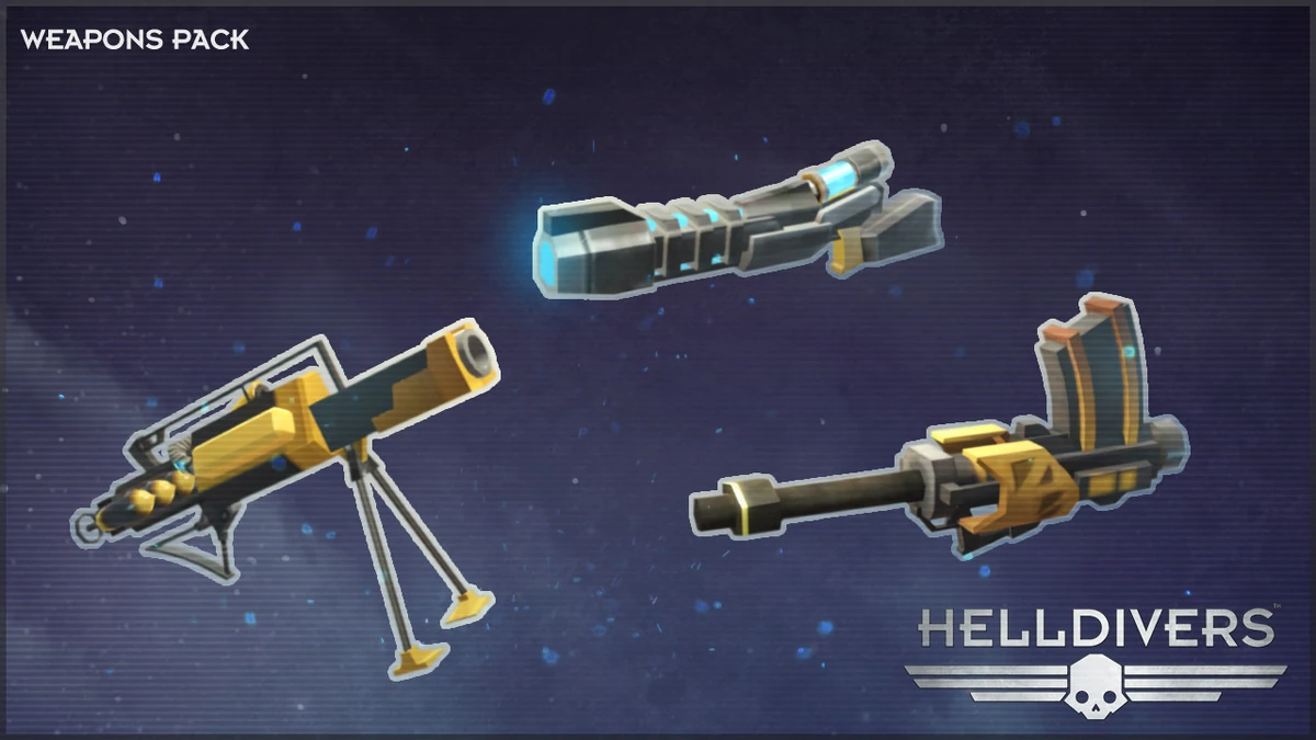 Helldivers 1:Weapons Pack - Helldivers Wiki