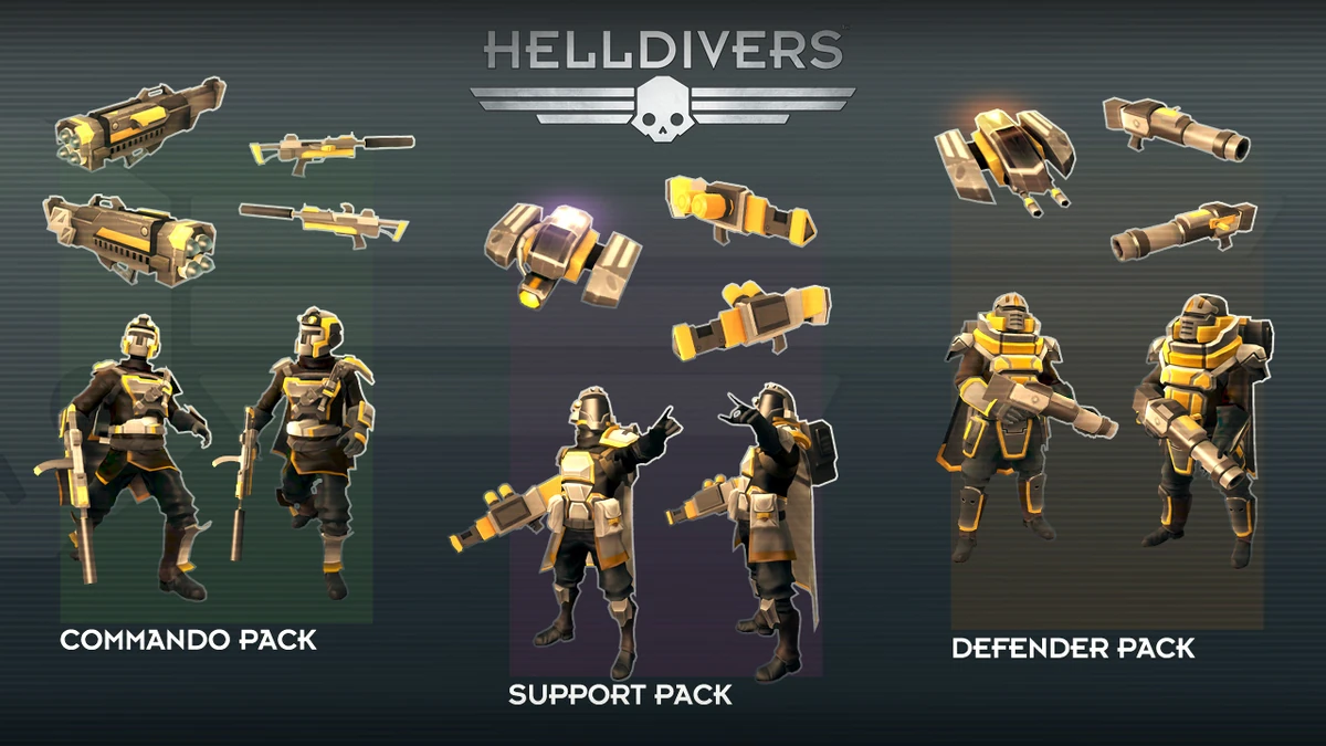 Helldivers 1:Reinforcement Pack - Helldivers Wiki