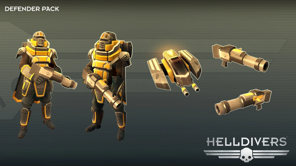 Helldivers 1:Defender Pack - Helldivers Wiki