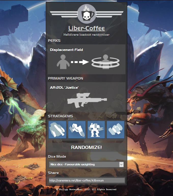 Helldivers 1:Liber-Coffee - Helldivers Wiki