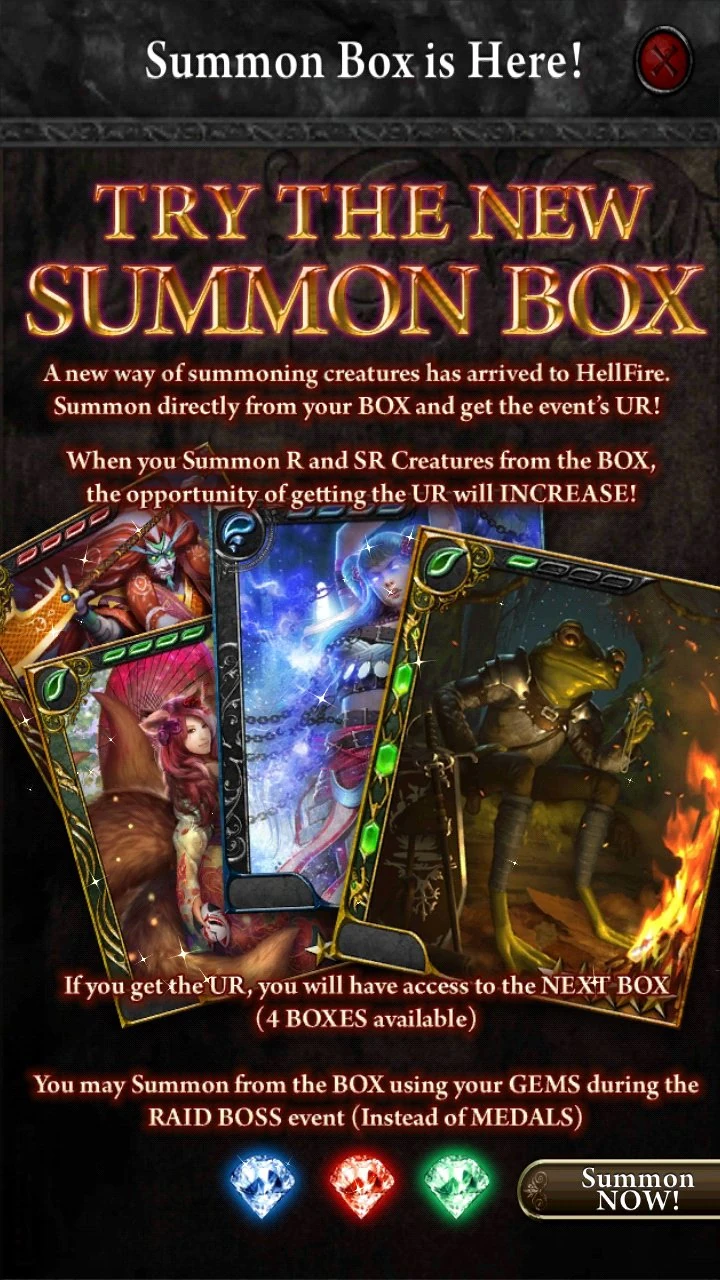 Summon Box | HellFire Wiki | Fandom