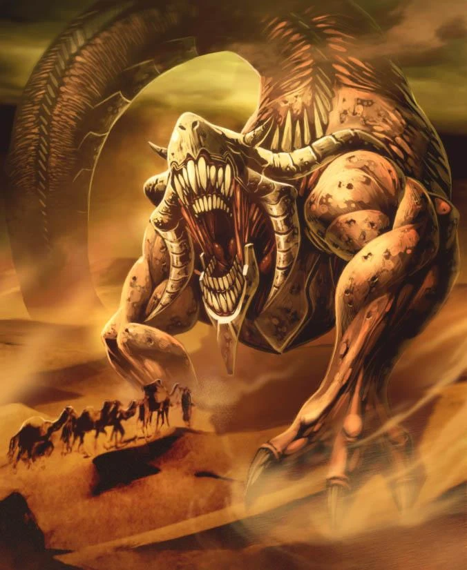 Sand Dragon | Hell in the Earth Wiki | Fandom