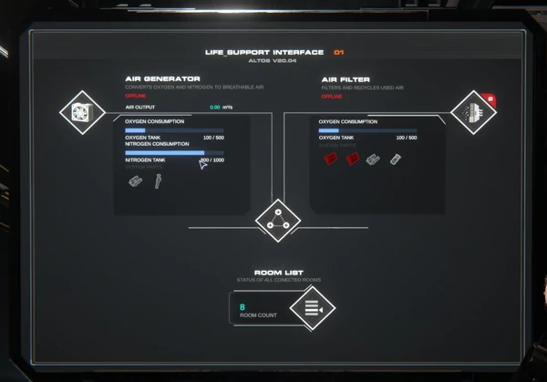 Life Support Interface - Official Hellion Wiki