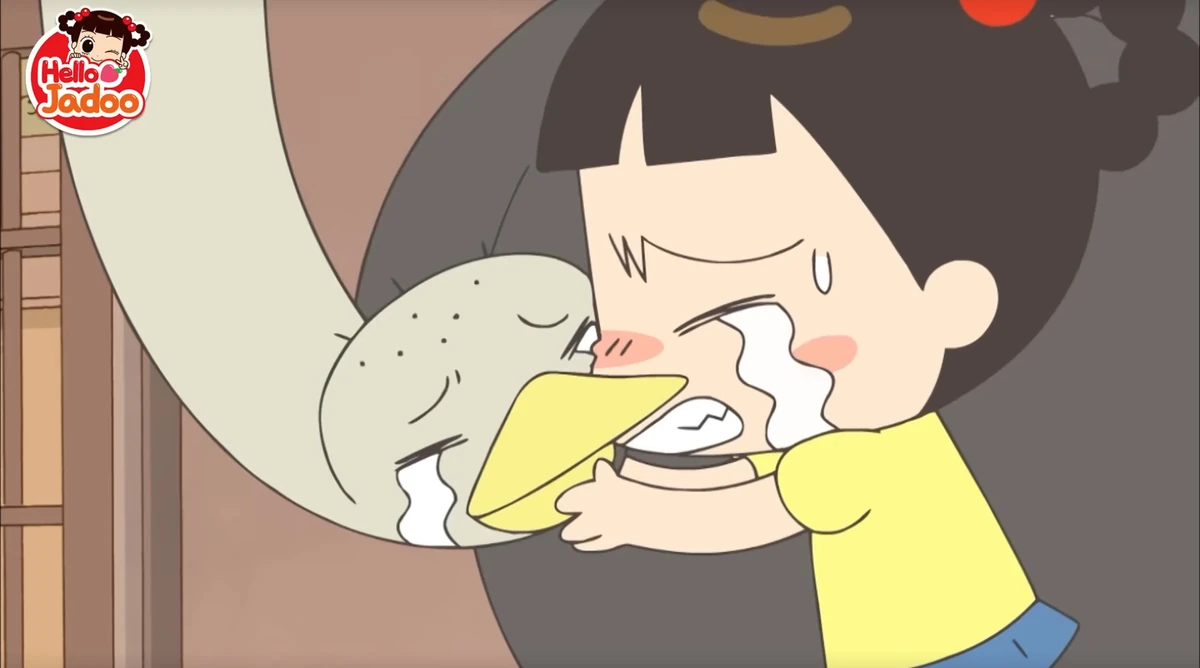 Jadoo and a Little Chick | Hello Jadoo Wiki | Fandom