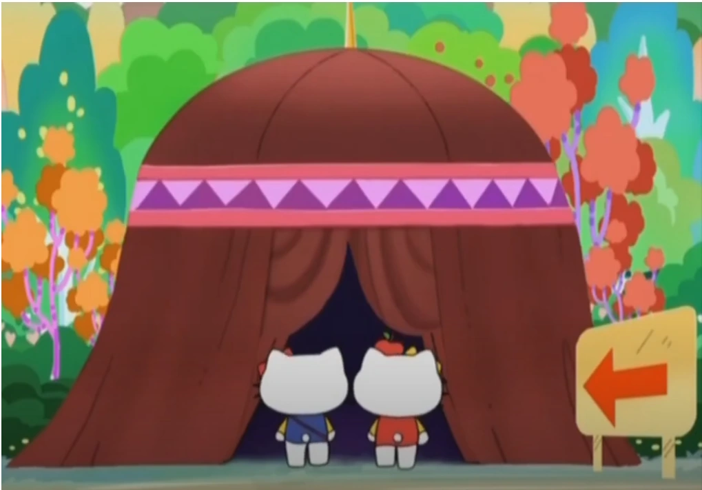 Fortune teller in the festival square | Hello kitty The Fantasy of the ...