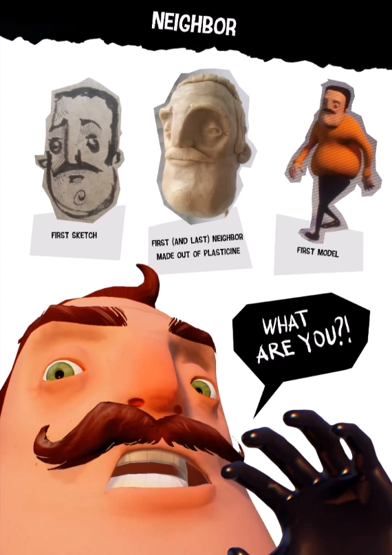 Рисованные материалы | Hello Neighbor вики | Fandom