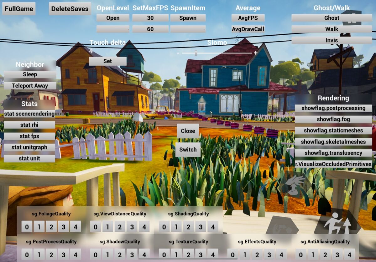 Mobile Debug Menu Hello Neighbor Wiki Fandom