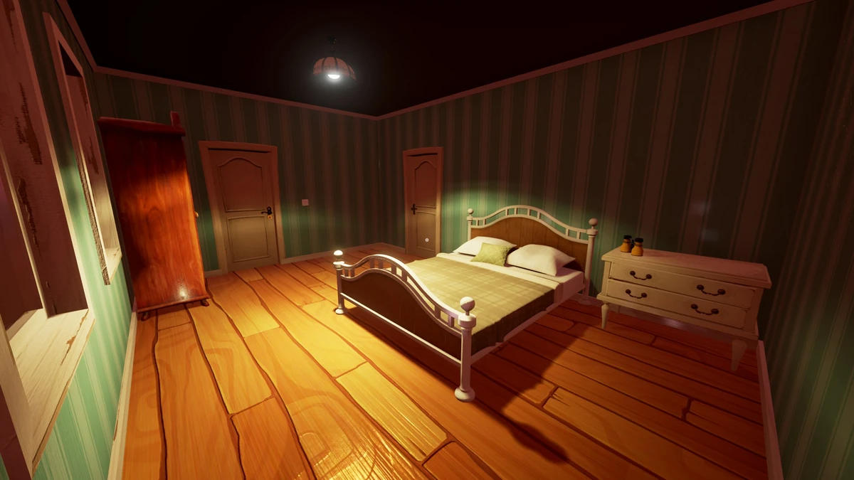 Bedroom (Alpha 1) | Hello Neighbor Wiki | Fandom