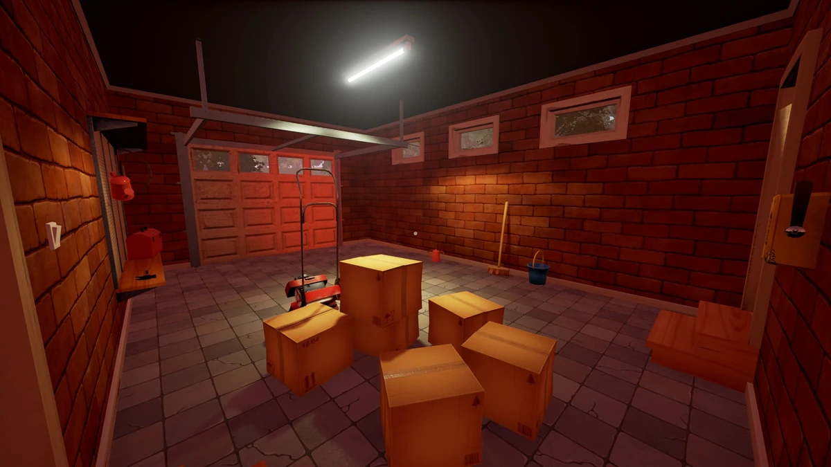 Garage (Alpha 1) | Hello Neighbor Wiki | Fandom