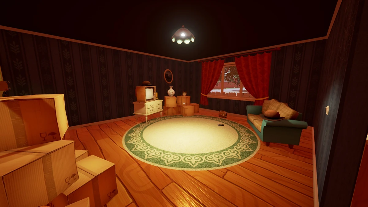 Living Room (Alpha 1) | Hello Neighbor Wiki | Fandom