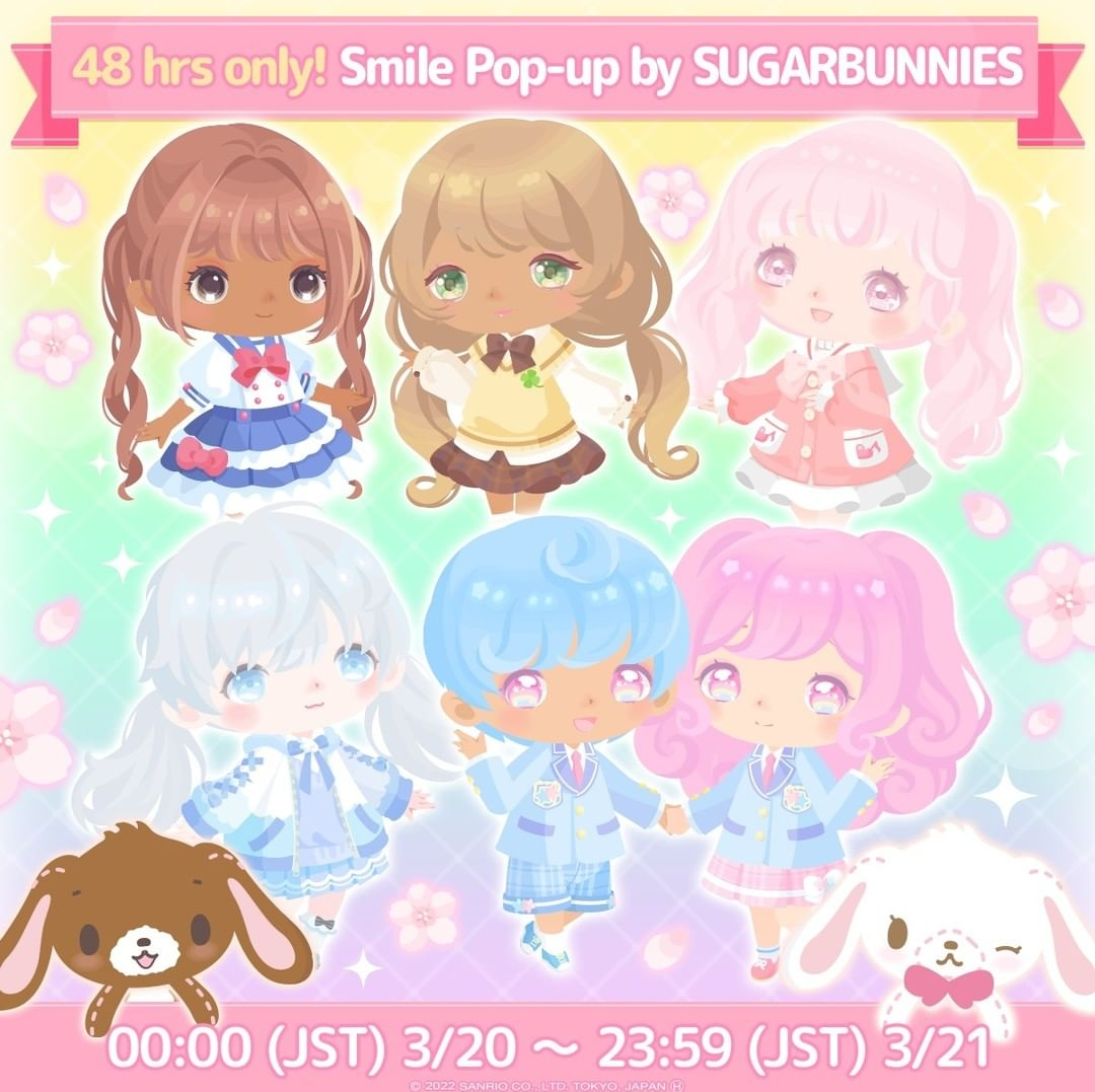Smile Pop Up March 2022 Hello Sweet Days Wiki Fandom