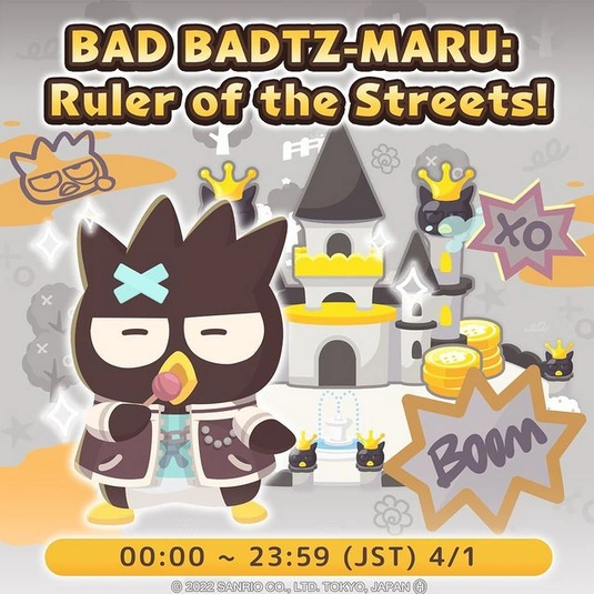 BAD BADTZ-MARU: Ruler of the Streets! | Hello Sweet Days Wiki | Fandom