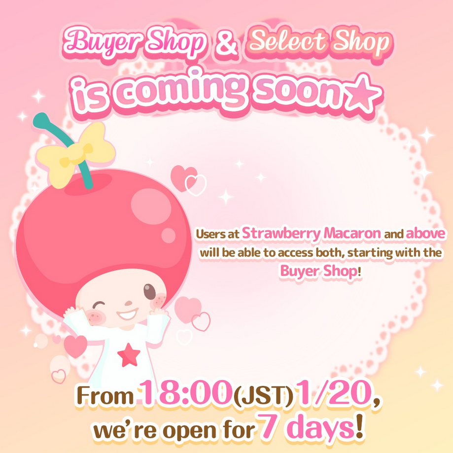 Buyer Shop January 2024 | Hello Sweet Days Wiki | Fandom