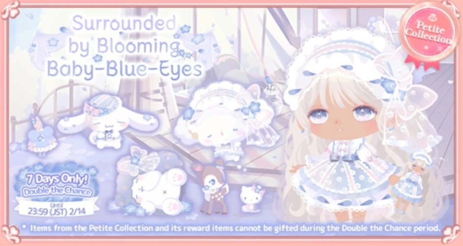 Surrounded by Blooming Baby-Blue-Eyes | Hello Sweet Days Wiki | Fandom