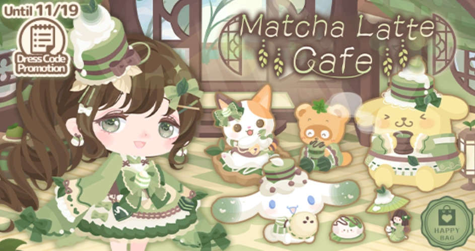 Matcha Latte Cafe | Hello Sweet Days Wiki | Fandom