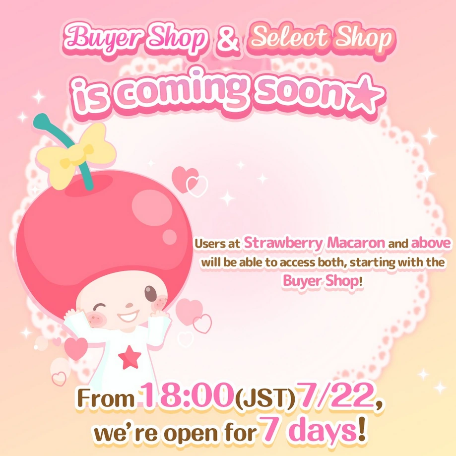 Buyer Shop July 2023 | Hello Sweet Days Wiki | Fandom
