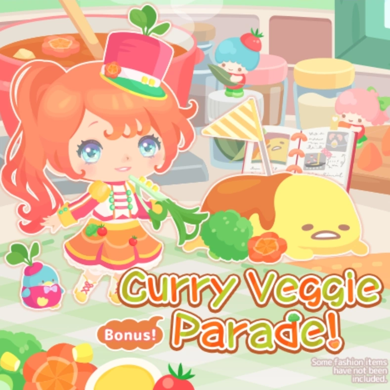 Curry Veggie Parade! | Hello Sweet Days Wiki | Fandom