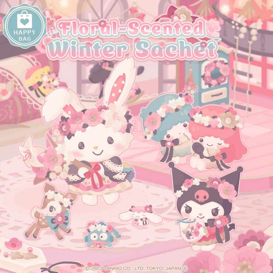 Floral-Scented Winter Sachet | Hello Sweet Days Wiki | Fandom