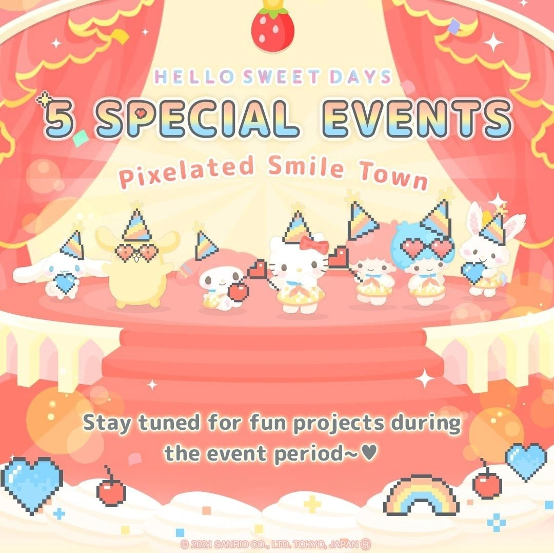 Pixelated Smile Town | Hello Sweet Days Wiki | Fandom