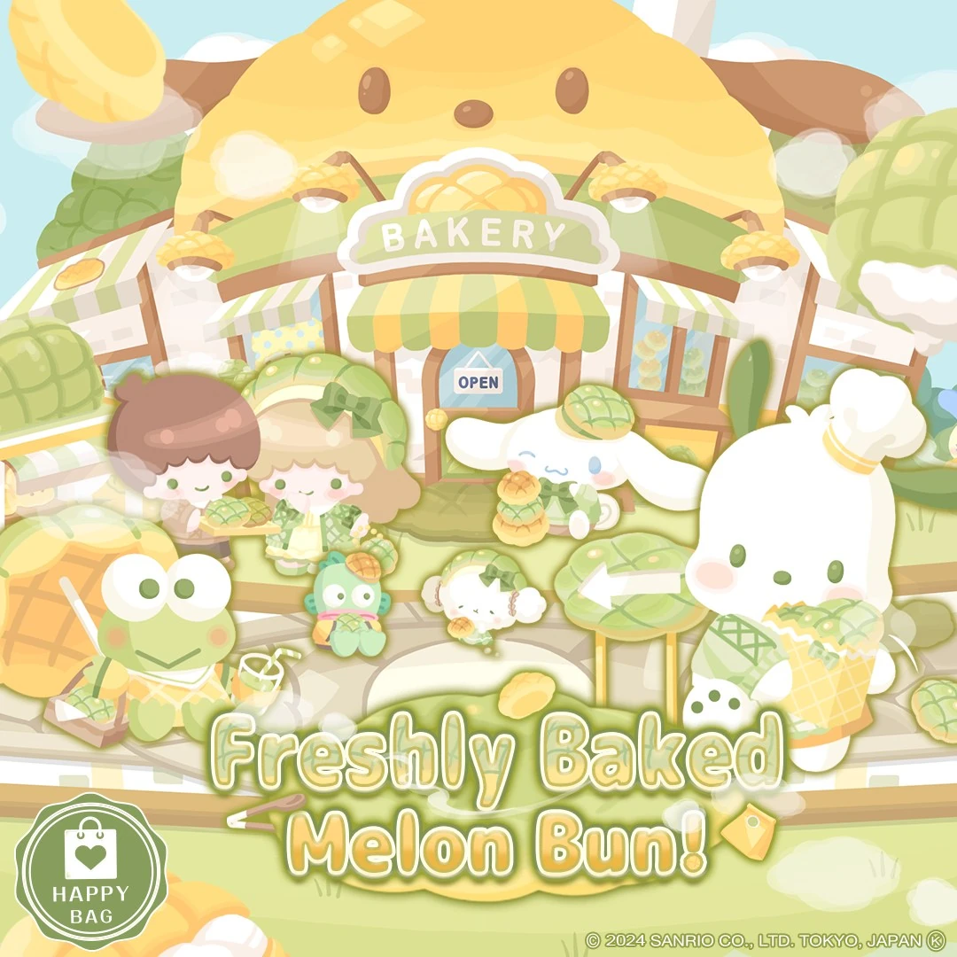 Freshly Baked Melon Bun! | Hello Sweet Days Wiki | Fandom