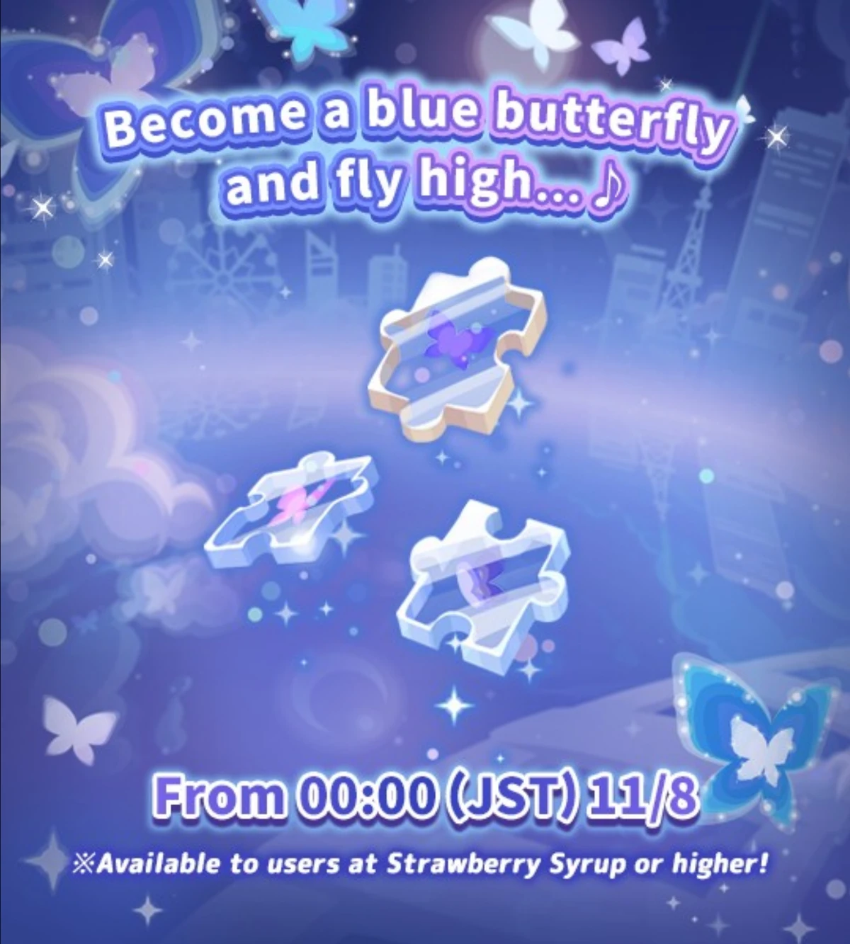 The Bluest Butterflies' Flight | Hello Sweet Days Wiki | Fandom