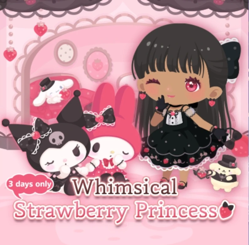 Whimsical Strawberry Princess | Hello Sweet Days Wiki | Fandom