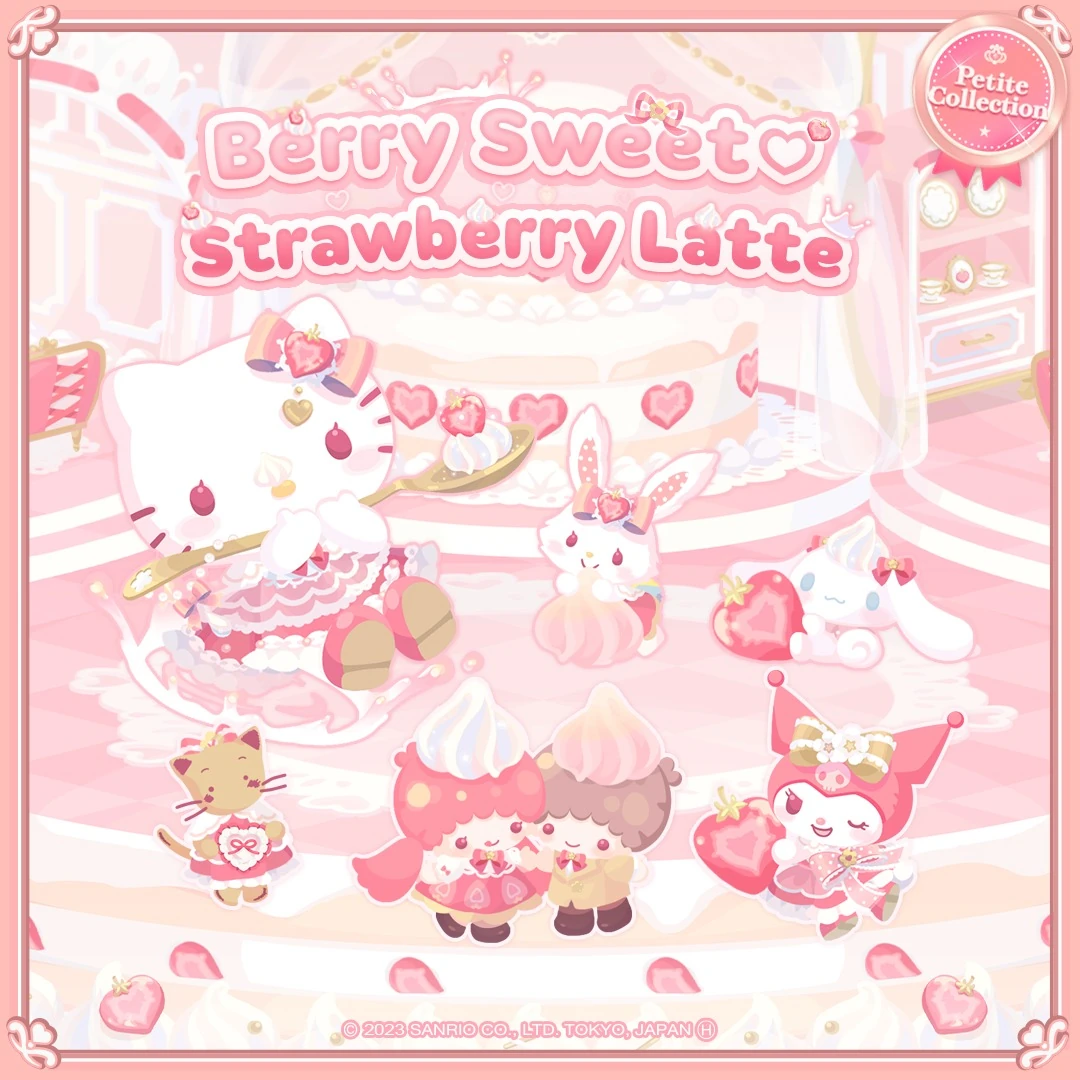 Berry Sweet♡ Strawberry Latte | Hello Sweet Days Wiki | Fandom