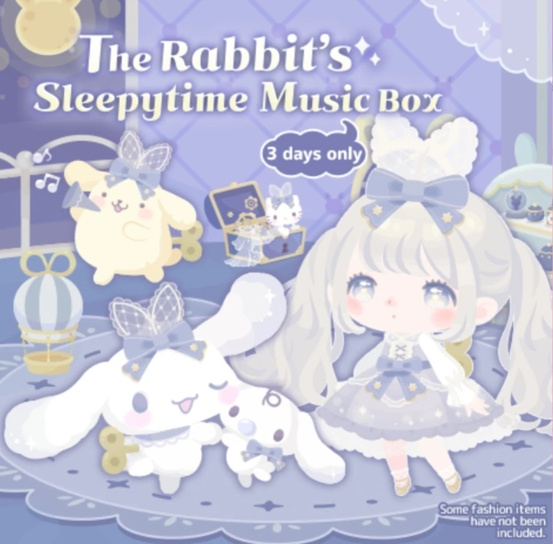 The Rabbit's Sleepytime Music Box | Hello Sweet Days Wiki | Fandom