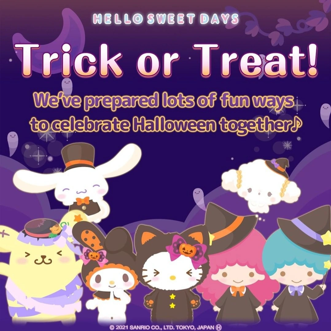 Trick or Treat! | Hello Sweet Days Wiki | Fandom