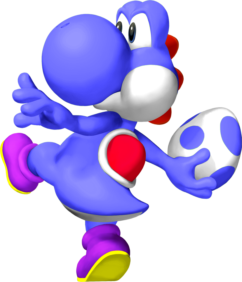 Blue Yoshi | Hello yoshi Wiki | Fandom