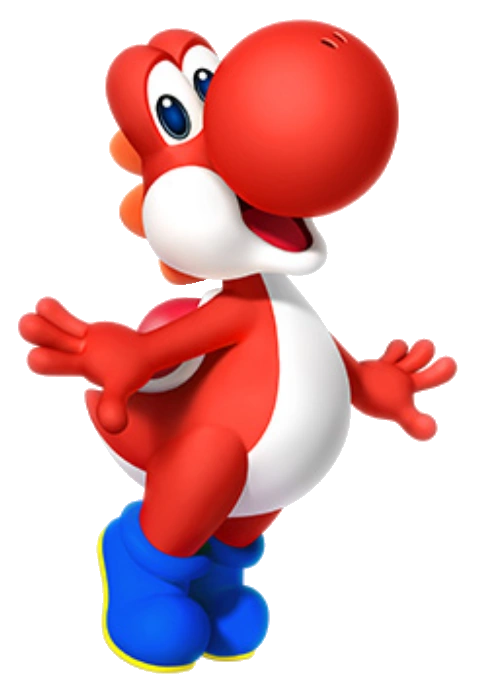 Red Yoshi | Hello yoshi Wiki | Fandom