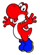 Red Yoshi | Hello yoshi Wiki | Fandom