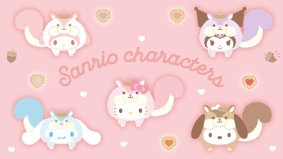 Fluffy Squirrel Design Series | Hello Kitty Wiki | Fandom