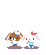Kurousa and Shirousa | Hello Kitty Wiki | Fandom