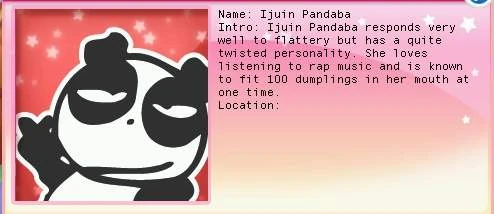 Ijuin Pandaba | Hello Kitty Online Wiki | Fandom