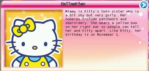 Mimmy | Hello Kitty Online Wiki | Fandom