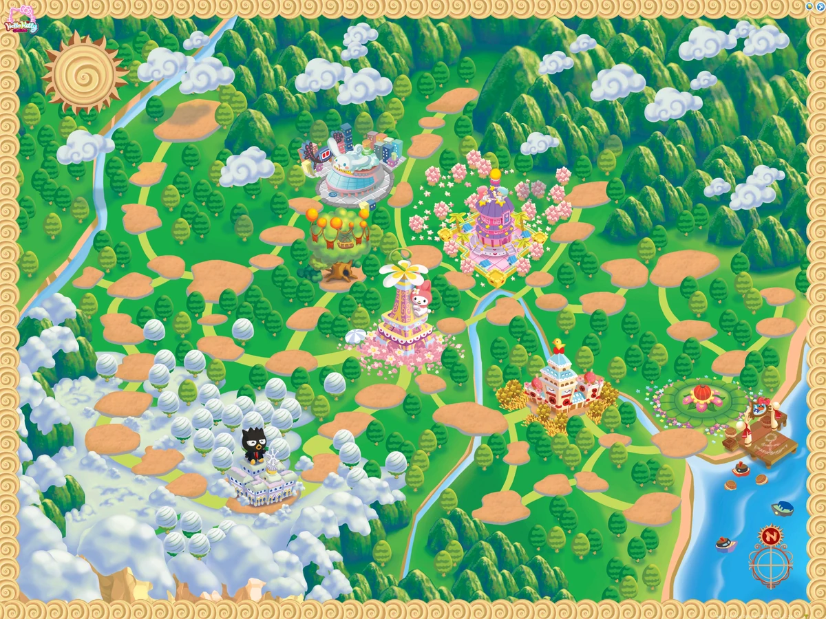 HKO World Map | Hello Kitty Online Wiki | Fandom
