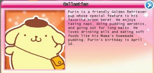 Purin | Hello Kitty Online Wiki | Fandom