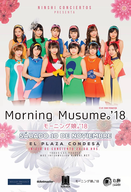 MORNING MUSUME '18 Fall Concert Tour ~GET SET, GO!~ in Mexico City ...