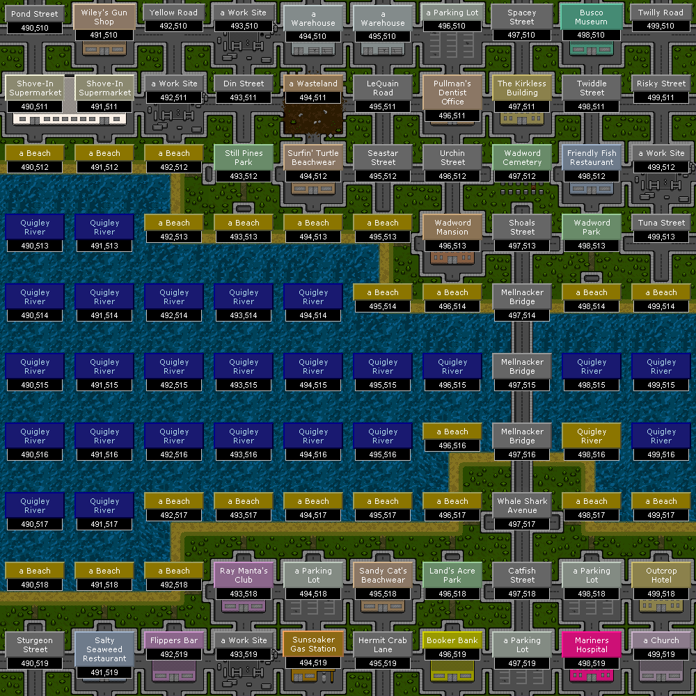 City Map/Park Hills | Hell Rising Wiki | Fandom