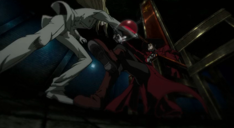 Hellsing Ultimate Alucard Vs Luke Valentine