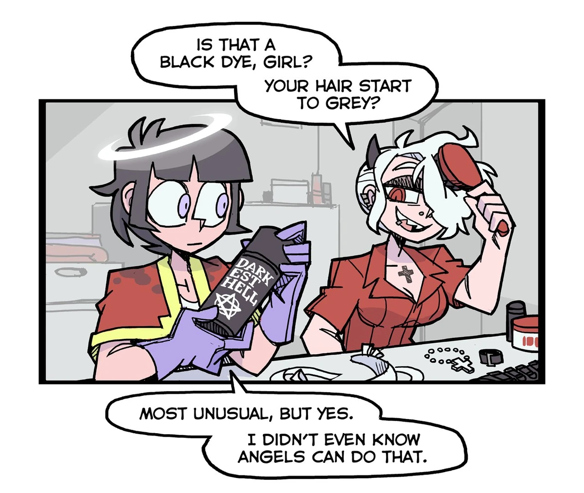 Another Short Comic About Angels | Helltaker Wiki | Fandom