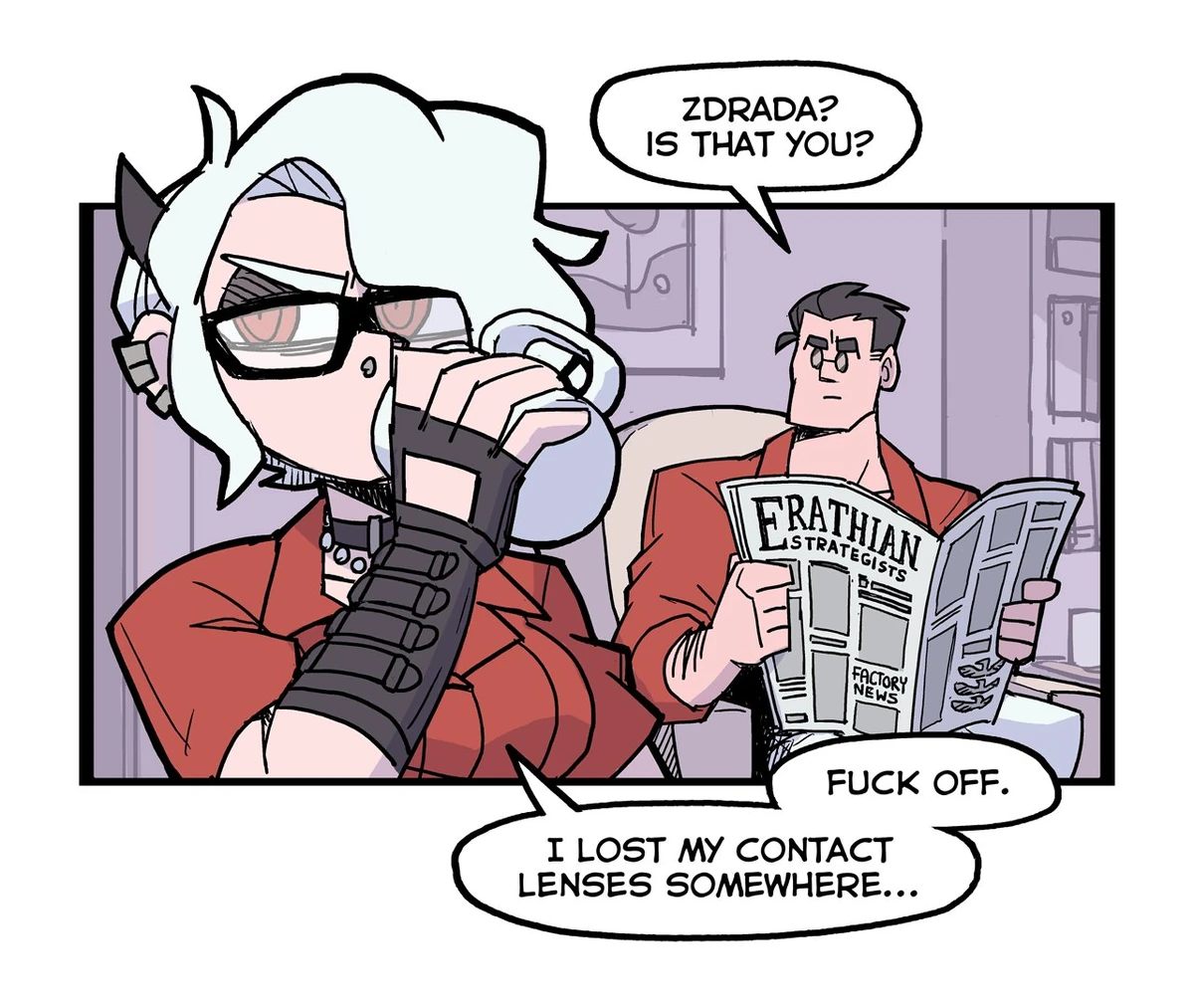 Just a Short Comic About Glasses | Helltaker Wiki | Fandom
