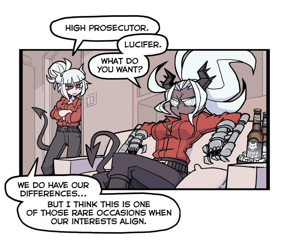 Demon Women Talking Business | Helltaker Wiki | Fandom