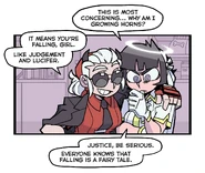 Azazel Continues To Fall | Helltaker Wiki | Fandom