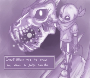 Cyan!Sans | Hellverse!Undertale Wiki | Fandom