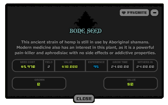 Bone Seed | Hemp Tycoon Wiki | Fandom