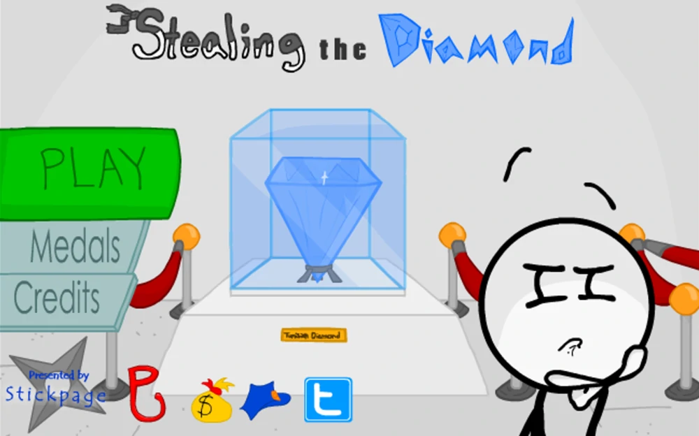 Stealing the Diamond | Henry Stickman Wiki | Fandom