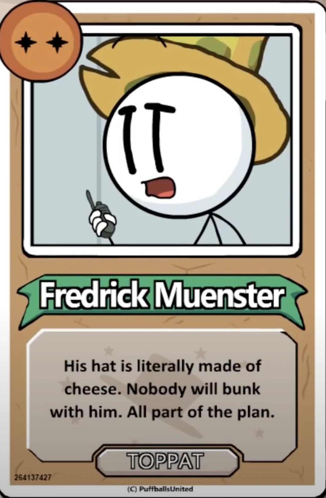 Фредрик Мюнстер | Henry Stickmin Вики | Fandom