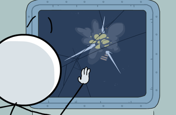 The Orbital Station Explosion | Henry Stickmin Wiki | Fandom